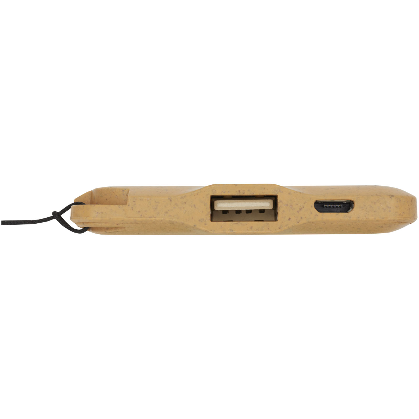 Eco and compact powerbank with cable with logo