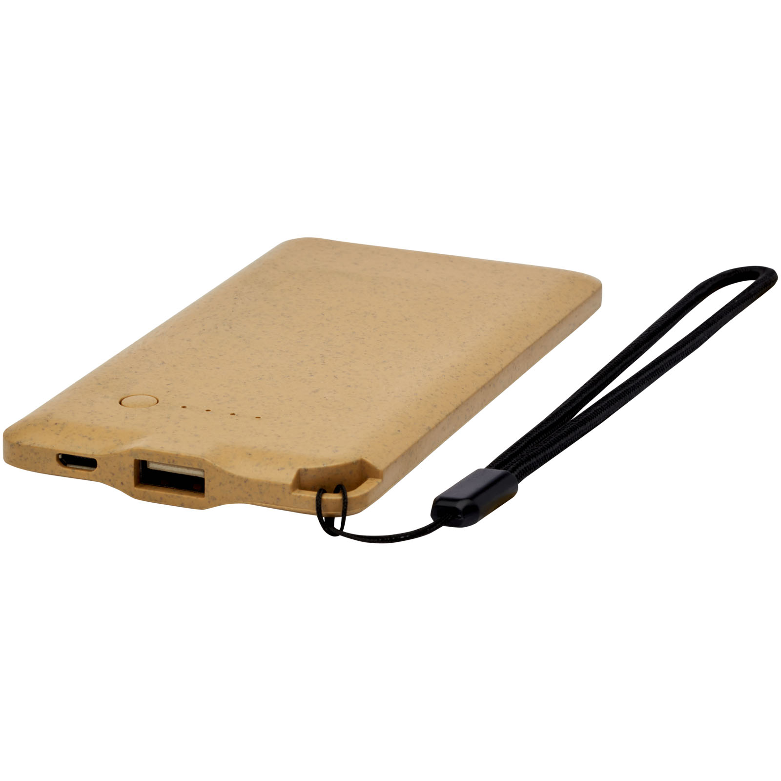 Eco and compact powerbank with cable with logo