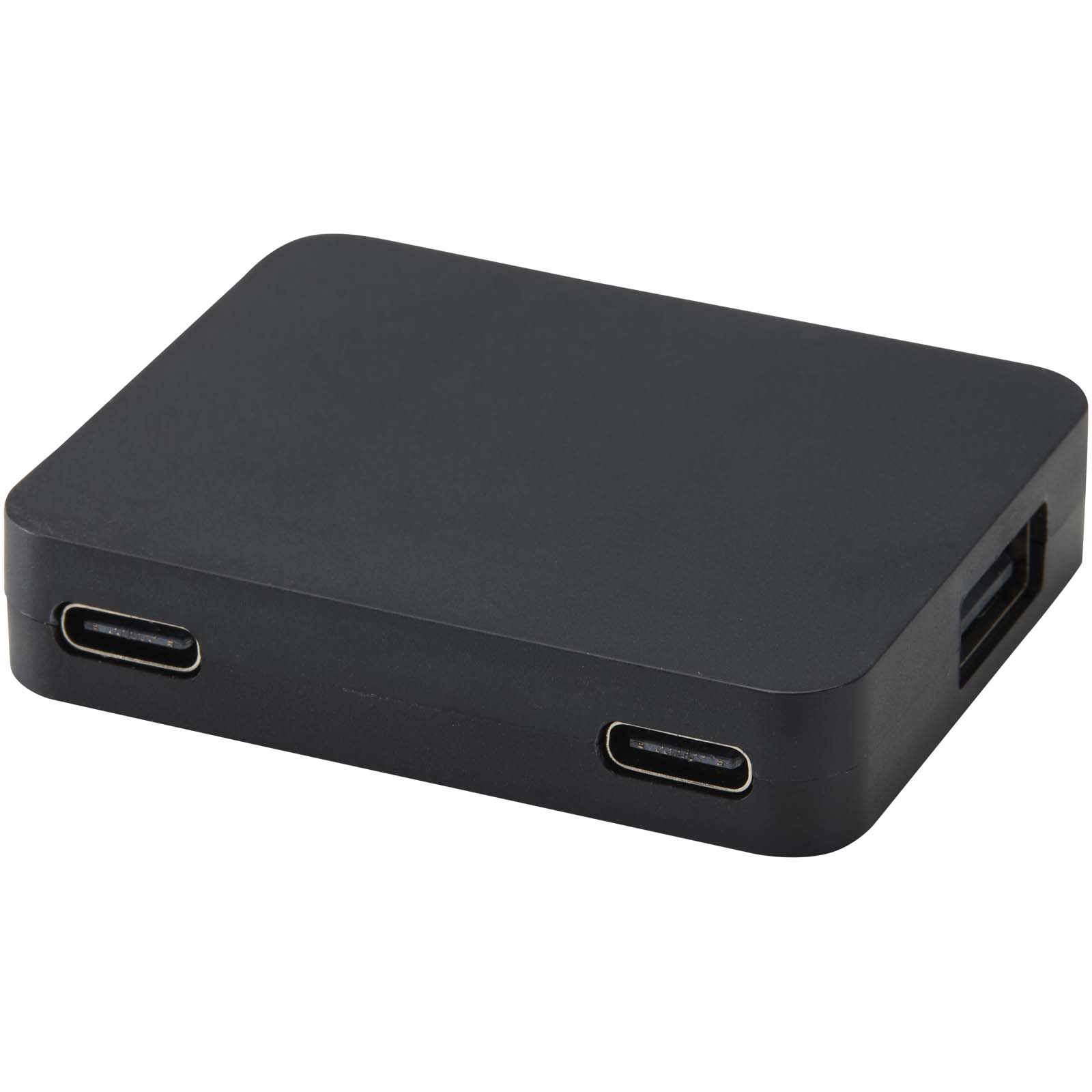 Hub USB a 4 porte con uscita USB-A e Tipo-C e doppio ingresso in ...